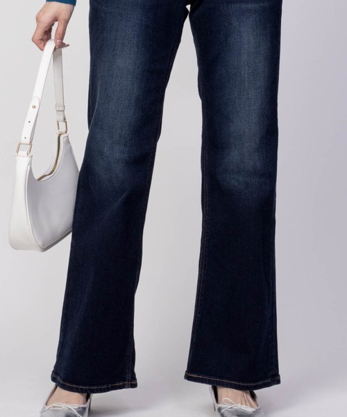 EDWIN（エドウィン）の「EDWIN ESSENTIALS フレアストレッチデニムパンツ（デニムパンツ）」 - WEAR