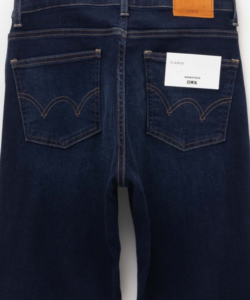 EDWIN（エドウィン）の「EDWIN ESSENTIALS フレアストレッチデニムパンツ（デニムパンツ）」 - WEAR