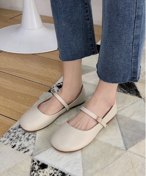 【セール】【OKUOKU 0909】バレエシューズ / フラットシューズ oku-shoes-613005936251-24 U（バレエ ...