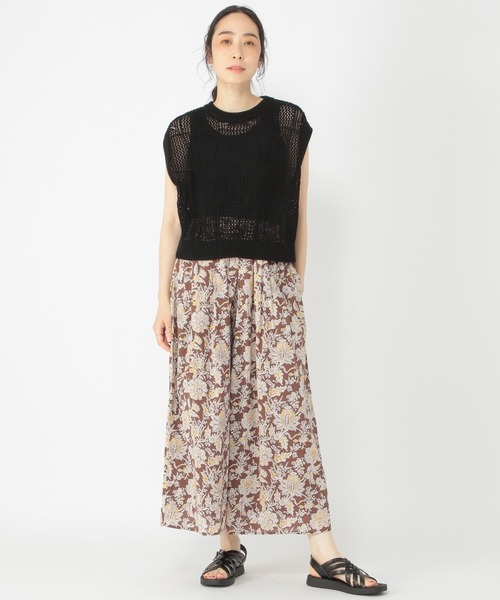 【セール】7ゲージ着丈選べる透かし編みベスト（ベスト）｜studio CLIP（スタディオクリップ）のファッション通販 - ZOZOTOWN