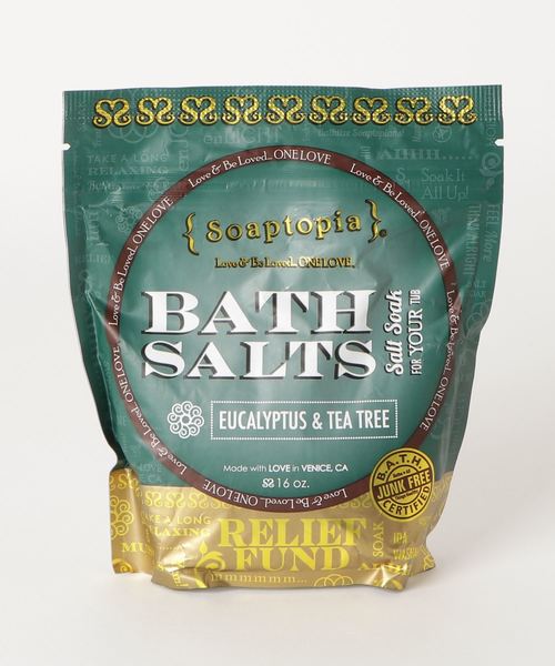 Soaptopia（ソープトピア）の「Soaptopia / ソープトピア：BATH SALT 16oz -EUCALYPTUS & TEA ...