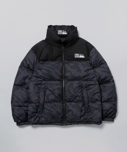 FIRST DOWN（ファーストダウン）の「FIRST DOWN BUBBLE DOWN JKT MICROFT LIZARDCAMO（ダウンジャケット/コート）」 - WEAR
