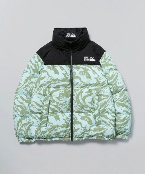 FIRST DOWN（ファーストダウン）の「FIRST DOWN BUBBLE DOWN JKT MICROFT LIZARDCAMO（ダウン ...