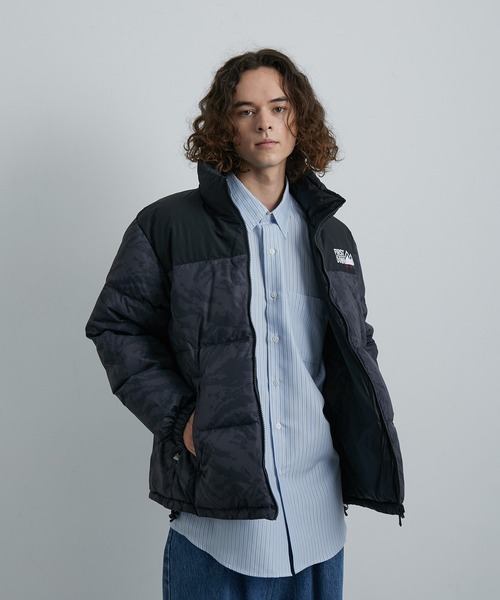 FIRST DOWN（ファーストダウン）の「FIRST DOWN BUBBLE DOWN JKT MICROFT LIZARDCAMO（ダウンジャケット/コート）」 - WEAR