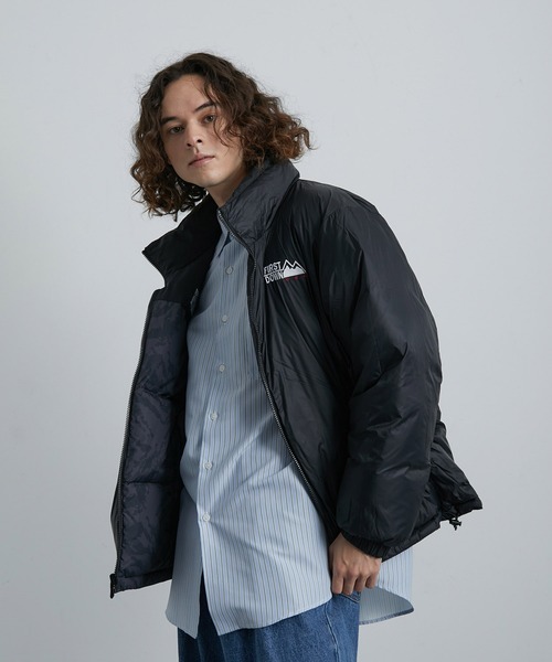 FIRST DOWN（ファーストダウン）の「FIRST DOWN BUBBLE DOWN JKT MICROFT LIZARDCAMO（ダウンジャケット/コート）」 - WEAR