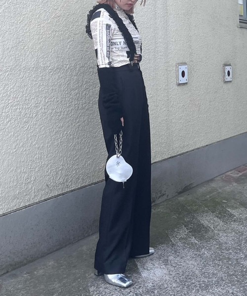 AMERI（アメリ）の「UND PLEATS GATHER SUSPENDER PANTS（その他パンツ）」 - WEAR