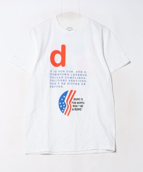 fridge（フリッジ）の「【aNYthing】エニシング THE LETTER D T-SHIRT（Tシャツ/カットソー）」 - WEAR