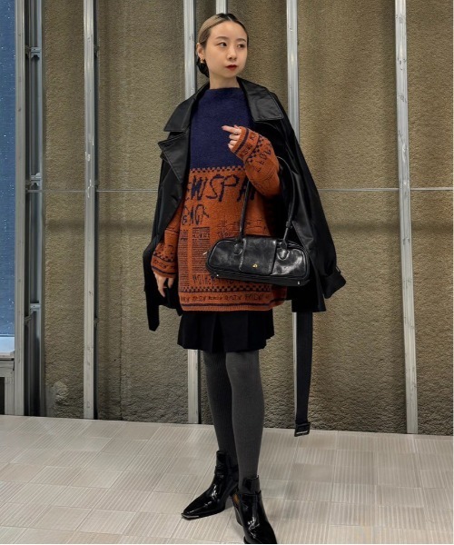 Ameri（アメリ）の「LONG HANDLE RECTANGLE BAG（ハンドバッグ）」 - WEAR