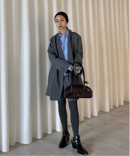 Ameri（アメリ）の「LONG HANDLE RECTANGLE BAG（ハンドバッグ）」 - WEAR
