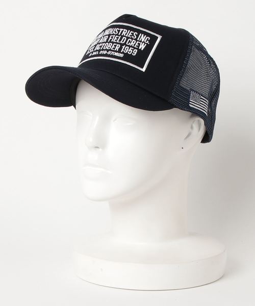 ALPHA（アルファ）の「_ALPHA Patch Mesh Cap（キャップ）」 - WEAR