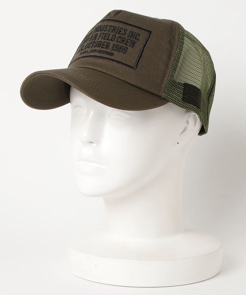 ALPHA（アルファ）の「_ALPHA Patch Mesh Cap（キャップ）」 - WEAR