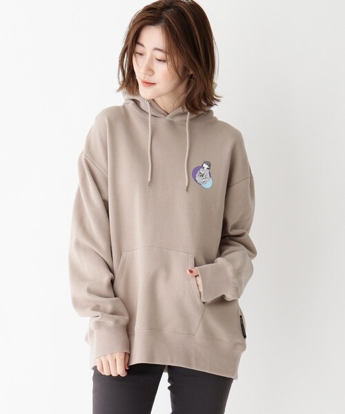 BASECONTROL（ベースコントロール）の「 イラストレーター Mar 限定 プリントスウェットパーカー（パーカー）」 - WEAR