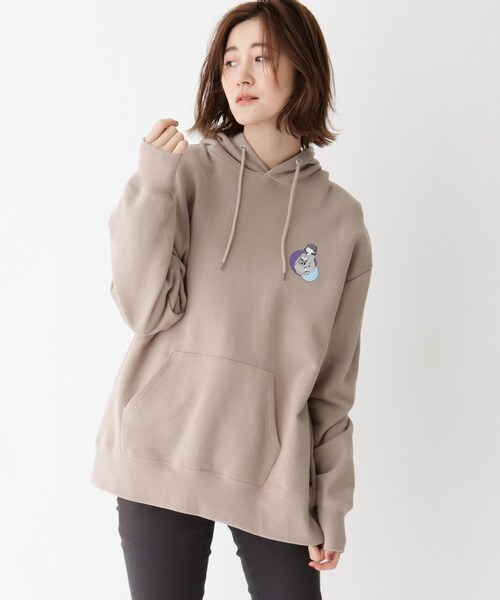 BASECONTROL（ベースコントロール）の「 イラストレーター Mar 限定 プリントスウェットパーカー（パーカー）」 - WEAR