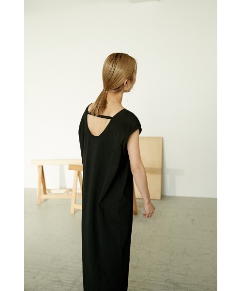 BLACK BY MOUSSY（ブラックバイマウジー）の「u back cut dress（Uバックカットドレス）（ワンピース）」 - WEAR