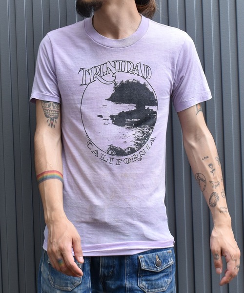 VINTAGE（ヴィンテージ）の「【ヴィンテージ古着】70's TRINIDAD CALIFORNIA プリント Tシャツ（Tシャツ ...