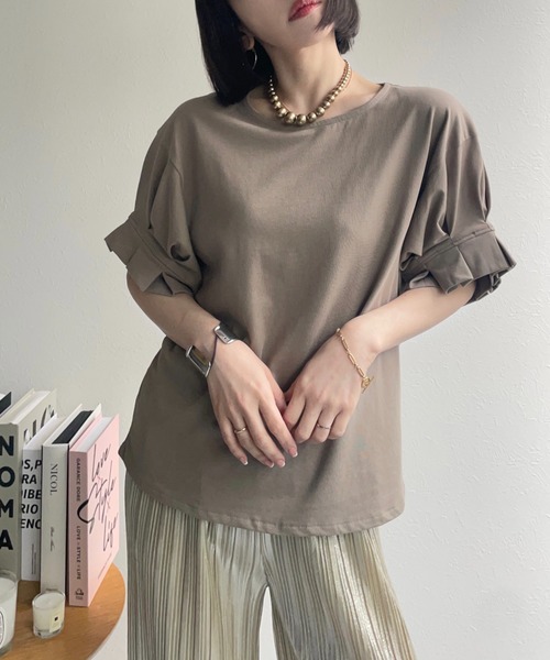 【セール】キャンデースリーブプルオーバー（Tシャツ/カットソー）｜ap retro（アプレトロ）のファッション通販 - ZOZOTOWN