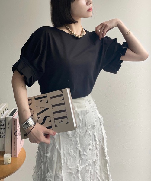 【セール】キャンデースリーブプルオーバー（Tシャツ/カットソー）｜ap retro（アプレトロ）のファッション通販 - ZOZOTOWN