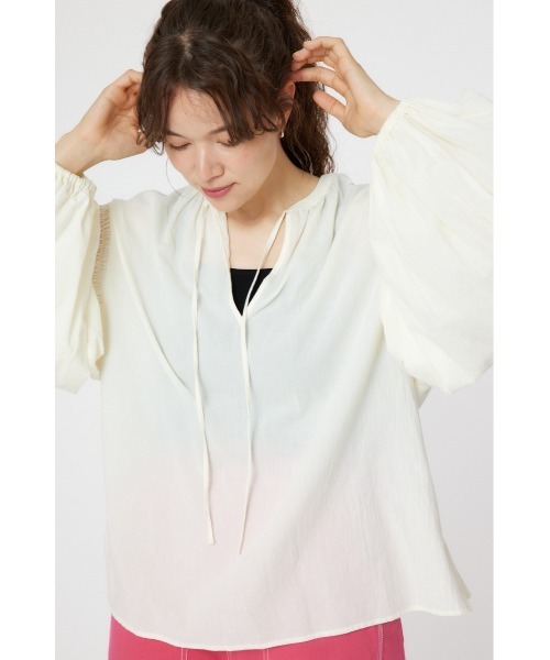 【セール】2WAY リネンカフタンブラウス（Tシャツ/カットソー）｜RODEO CROWNS WIDE BOWL（ロデオクラウンズワイドボウル ...