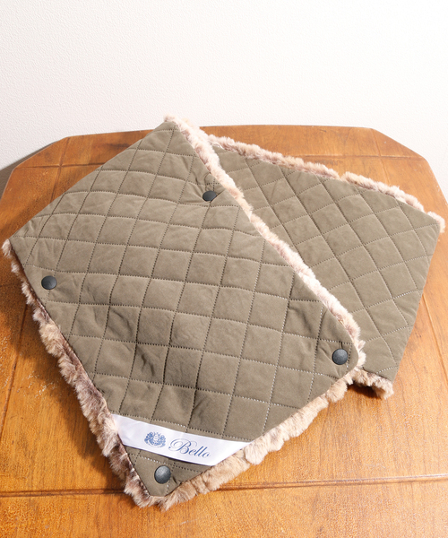 Bello（ベッロ）の「Bello/ベッロ QUILT MILITARY SNOOD キルト ミリタリー スヌード BN-053（ストール ...