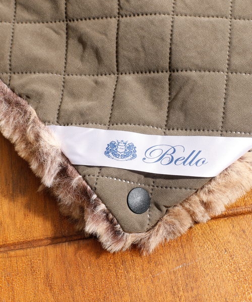 Bello（ベッロ）の「Bello/ベッロ QUILT MILITARY SNOOD キルト ミリタリー スヌード BN-053（ストール ...