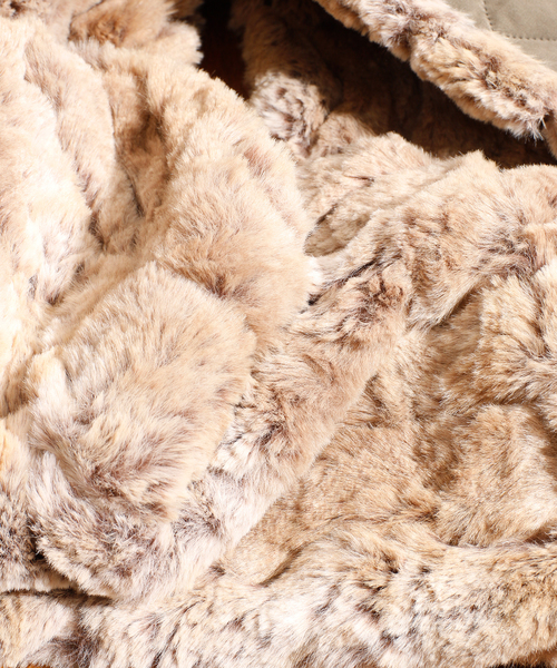 Bello（ベッロ）の「Bello/ベッロ QUILT MILITARY SNOOD キルト ミリタリー スヌード BN-053（ストール ...