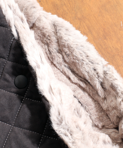 Bello（ベッロ）の「Bello/ベッロ QUILT MILITARY SNOOD キルト ミリタリー スヌード BN-053（ストール ...