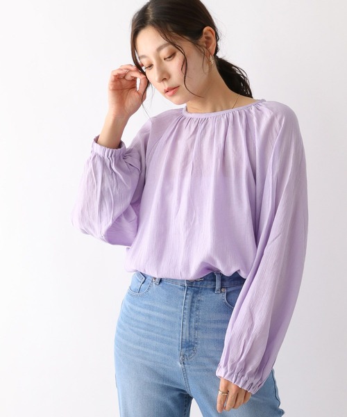 LEPSIM（レプシィム）の「バックシャンブラウス 177278（シャツ/ブラウス）」 - WEAR