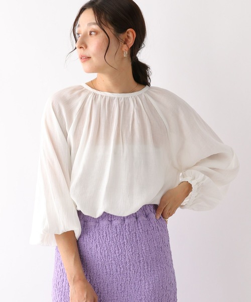 LEPSIM（レプシィム）の「バックシャンブラウス 177278（シャツ/ブラウス）」 - WEAR