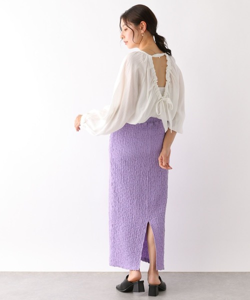 LEPSIM（レプシィム）の「バックシャンブラウス 177278（シャツ/ブラウス）」 - WEAR