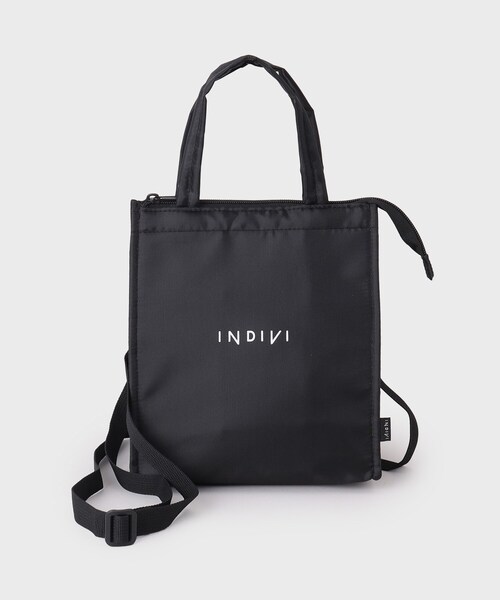INDIVI（インディヴィ）の「ショルダー付き保冷ランチバッグ（ショルダーバッグ）」 - WEAR