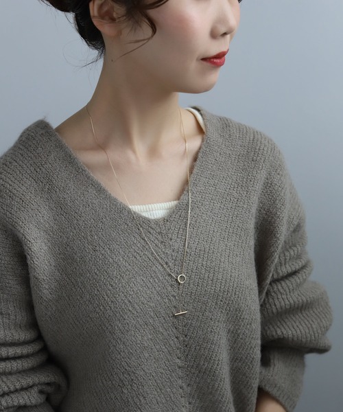 SIENA ROSE（シエナロゼ）の「【廃盤】パイプラリエットネックレス（ネックレス）」 - WEAR