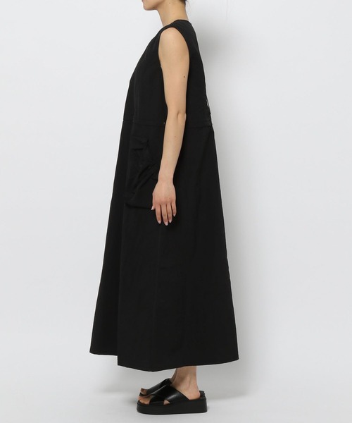 LOWRYS FARM（ローリーズファーム）の「ポケツキドロストワンピースノースリーブ 113601（ワンピース）」 - WEAR