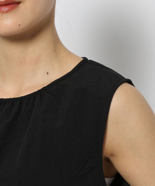 LOWRYS FARM（ローリーズファーム）の「ポケツキドロストワンピースノースリーブ 113601（ワンピース）」 - WEAR