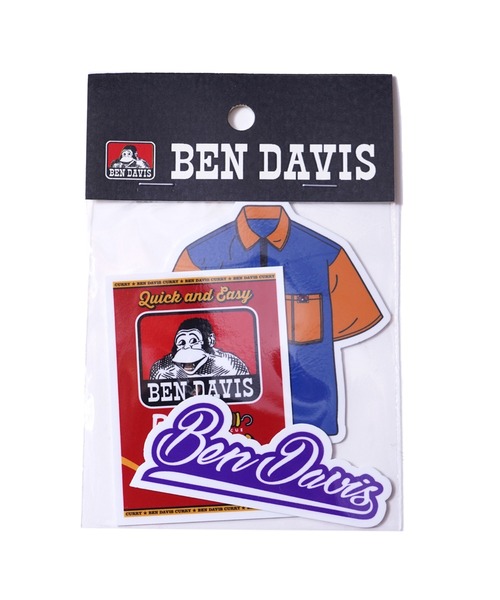 《BEN DAVIS》STICKER SET(3枚入り)（ステッカー/テープ）｜BEN DAVIS（ベンデイビス）のファッション通販 ...