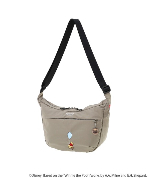 DUET SHOULDER BAG NYLON TUSSAH QUILL 25 / POOH（ショルダーバッグ