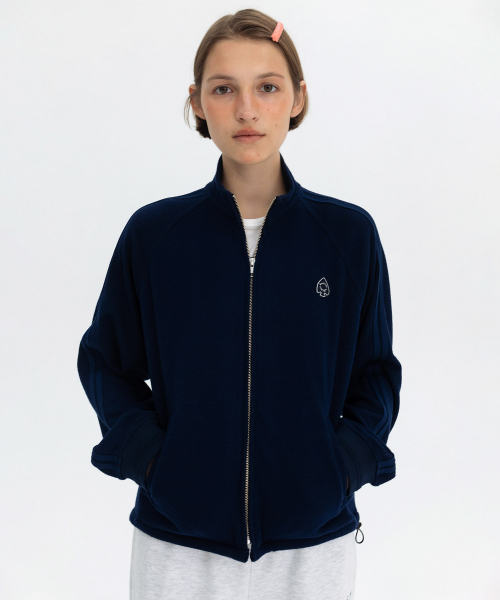 BENSIMON（ベンシモン）の「PATCH TRACK JACKET - NAVY（ナイロンジャケット）」 - WEAR