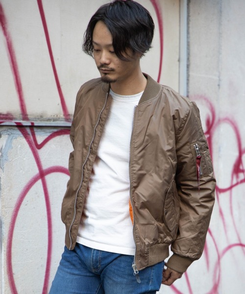 NYLAUS（ナイラス）の「NYLAUS ヘビーツイル 裏キルト MA-1（MA-1）」 - WEAR