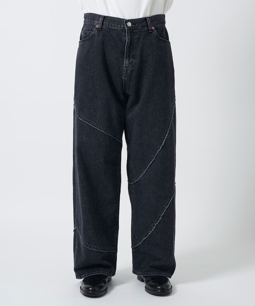 Jieda（ジエダ）の「DISTORTED DENIM PANTS（デニムパンツ）」 - WEAR
