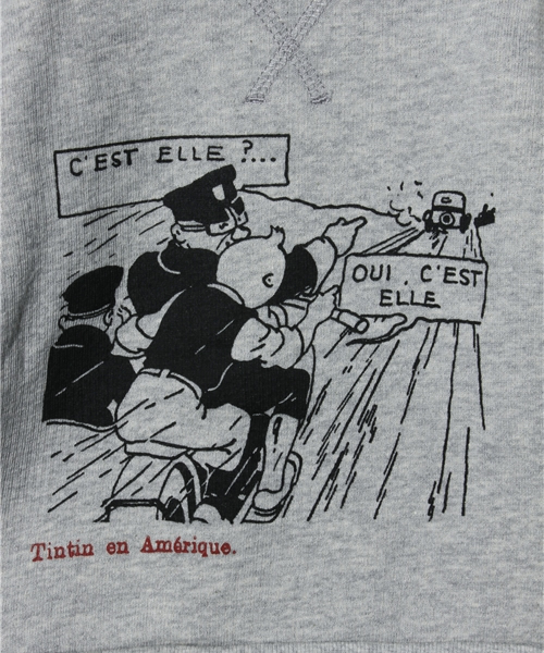 green label relaxing（グリーンレーベルリラクシング）の「 [タンタン]TINTIN CREW スウェット（Tシャツ ...