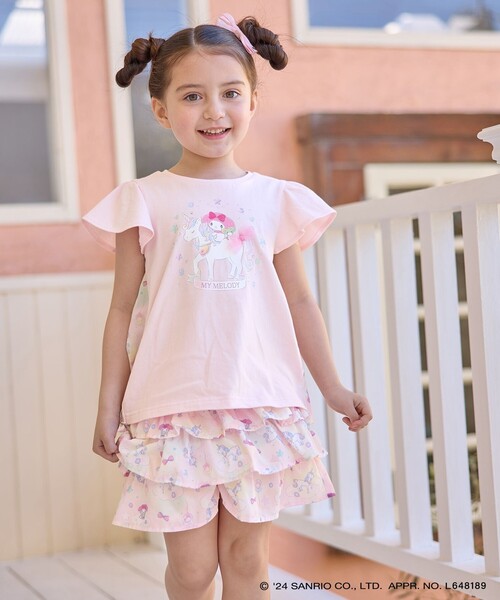 any Fam（エニィファム）の「【サンリオキャラクターズ×any FAM】フリルショートパンツ（その他パンツ）」 - WEAR