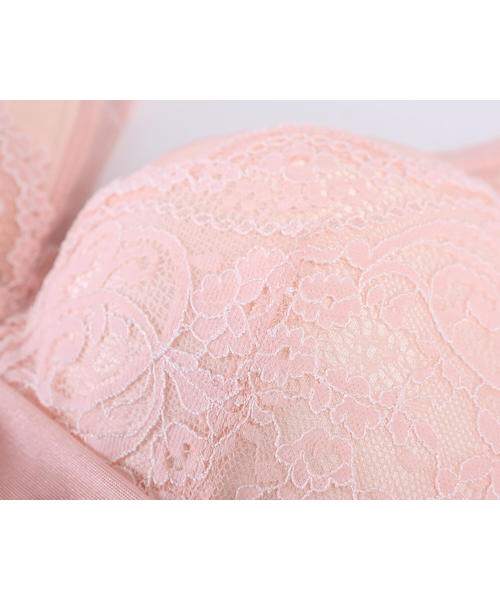 LEUTUS（ルタス）の「シアーメイクVカット脇高補正ブラ（ブラジャー）」 - WEAR