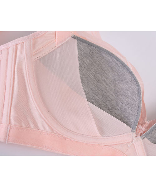 LEUTUS（ルタス）の「シアーメイクVカット脇高補正ブラ（ブラジャー）」 - WEAR