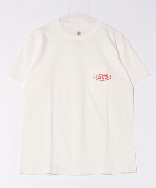 DTS POCKET S/S T-SHIRTS/ドッグタウンライトウェイト胸ワンポイントブランドロゴプリント半袖Tシャツ（Tシャツ/カットソー ...