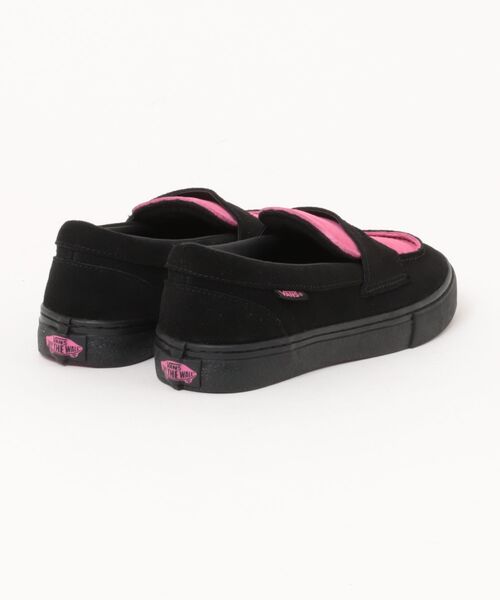 VANS ヴァンズ LOAFER ローファー V196CF NN BLACK/PINK（スニーカー