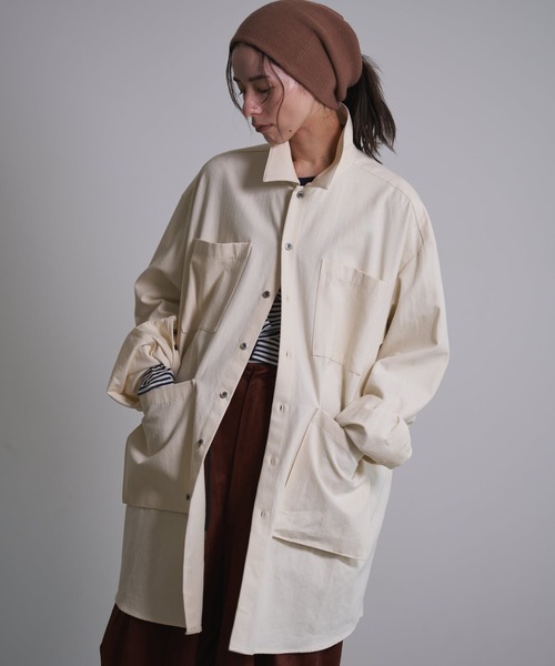 PAPA SHIRT COAT（Tシャツ/カットソー）｜oll（オール）のファッション通販 - ZOZOTOWN