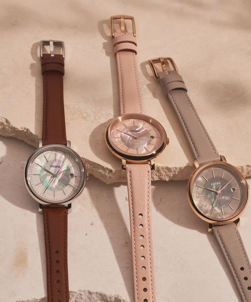 FOSSIL（フォッシル）の「JACQUELINE SOLAR ES5092（アナログ腕時計）」 - WEAR