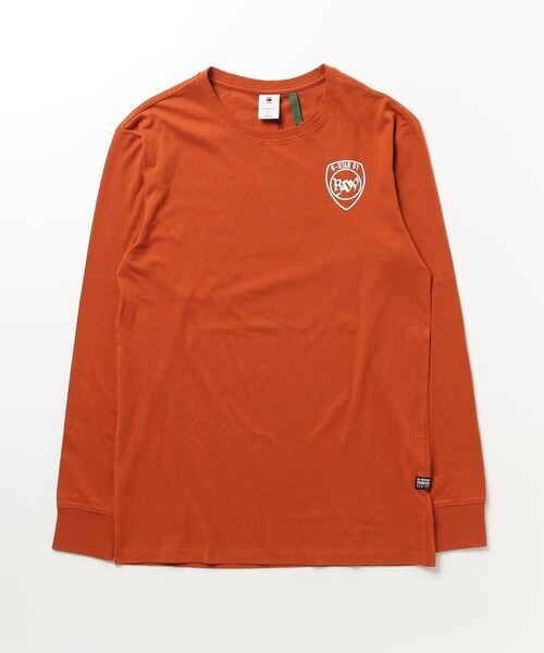G-STAR RAW（ジースターロゥ）の「GHASU R T-SHIRT/ロゴT/ロンT/バックプリント（Tシャツ/カットソー）」 - WEAR