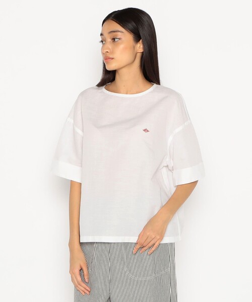 DANTON（ダントン）の「WOMEN'S COTTON LINEN COLLARLESS PULLOVER SHIRT（シャツ/ブラウス）」 - WEAR