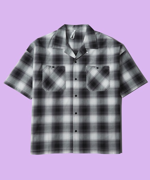 【セール】半袖 オンブレ チェックシャツ（シャツ/ブラウス）｜improves（インプローブス）のファッション通販 - ZOZOTOWN