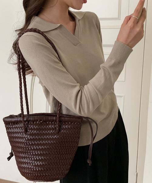 BANICO（バニコ）の「【Banico】ニットポロシャツ（ポロシャツ）」 - WEAR